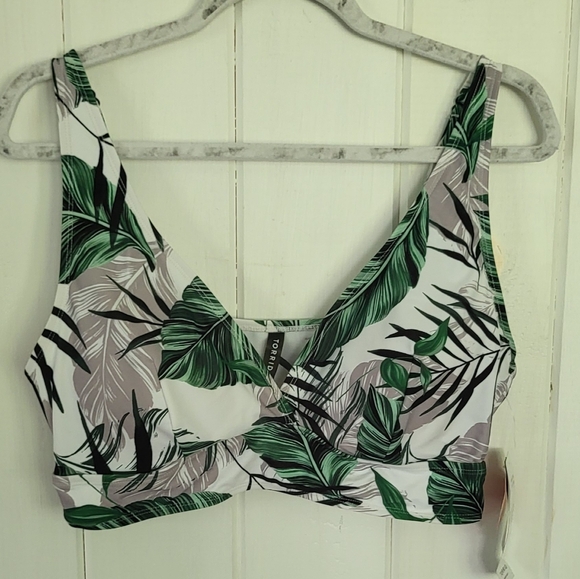 torrid | Swim | Torrid Flirt Collection Tropical Print Crossover ...